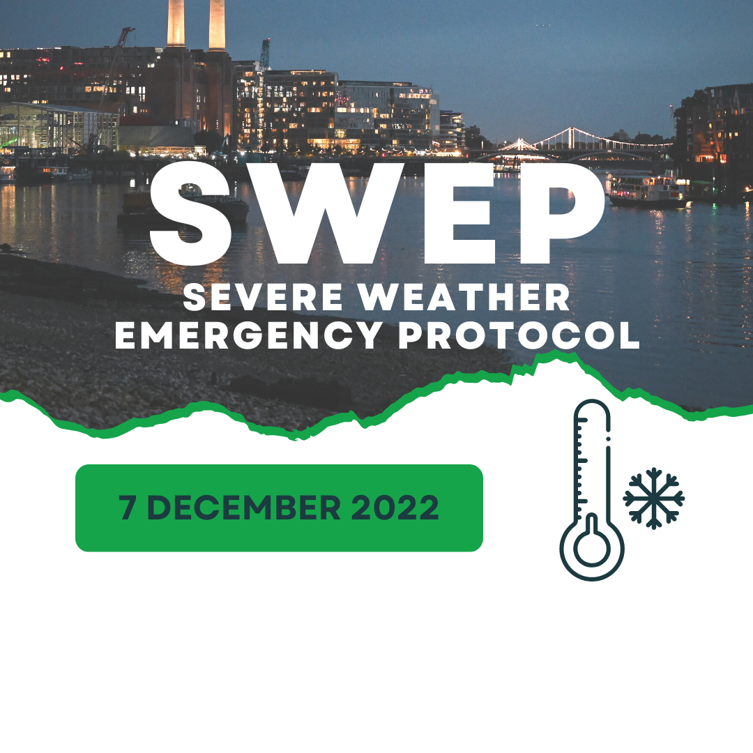 Severe Weather Emergency Protocol (SWEP) activated in London - SPEAR London